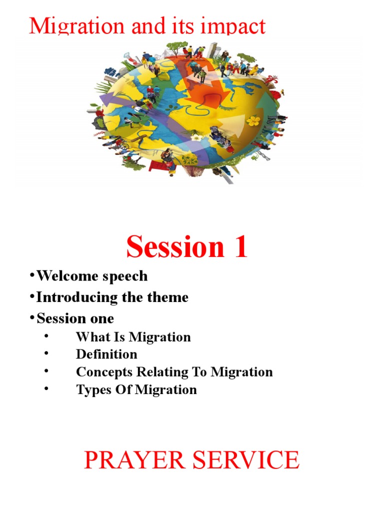 Migration and Its Impact FINAL | PDF | Immigration | Human Migration