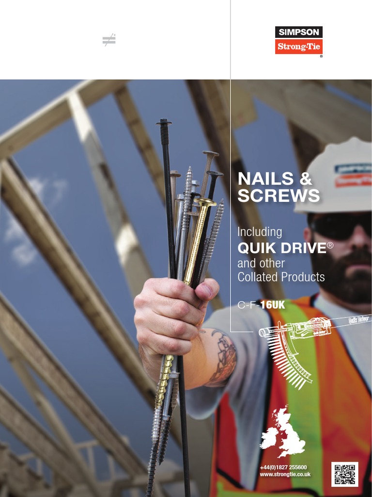 Simpson-Nails and Screws Catalogue | PDF | Lumber | Screw