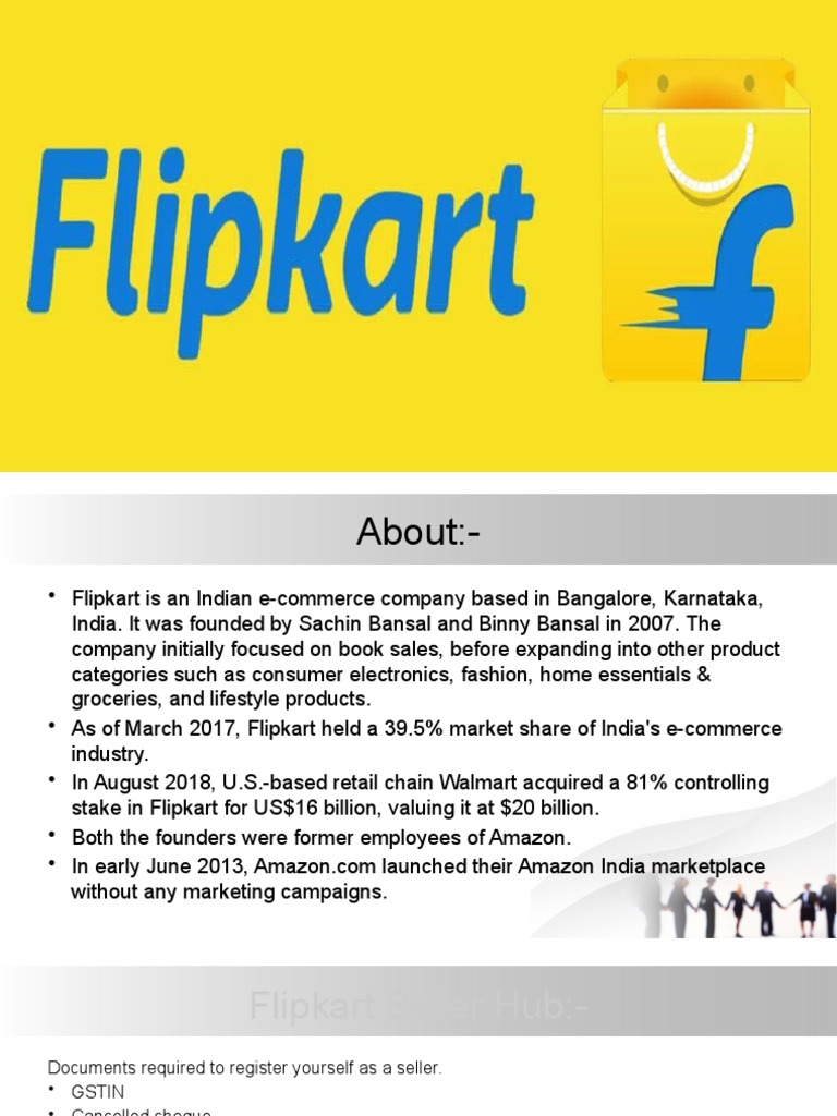 Flipkart Seller Services Overview | PDF