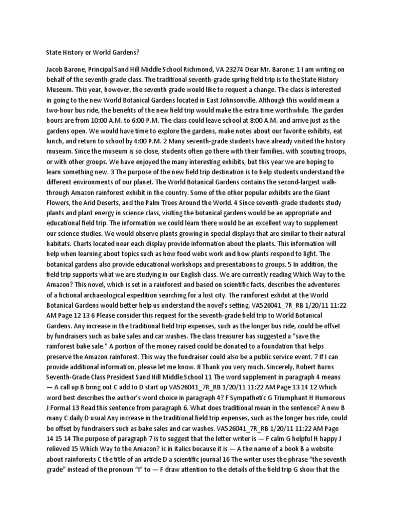 Comprehension Collection of Sarah Eve | PDF | Gardens | Museum