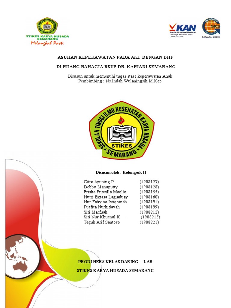 Asuhan Keperawatan DHF pada Anak | PDF | Pengembangan Diri | Kesehatan ...