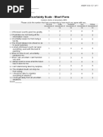 The Social Connectedness Scale Revised | PDF | Validity (Statistics ...