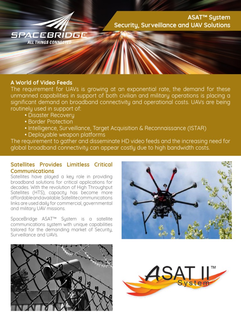 ASAT™ System Security, Surveillance and UAV Solutions: A World of Video ...