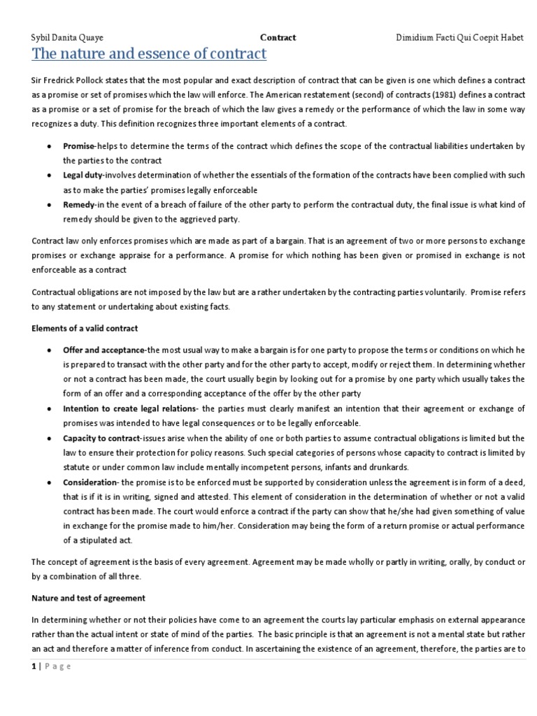 Contract Notes | PDF | Offer And Acceptance | Auction