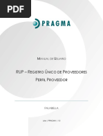 Guía+registro de Proveedores PCV3 | PDF | Usuario (informática) | Business