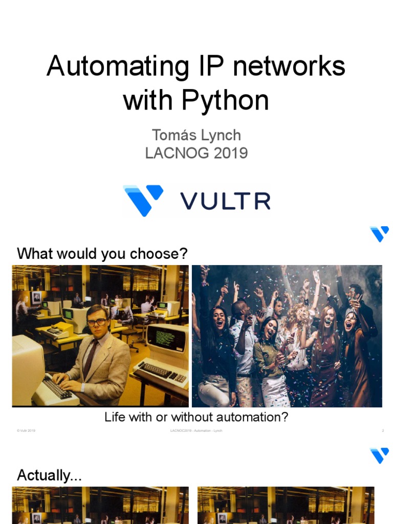 Automating Ip Networks With Python v2 | PDF | Command Line Interface ...