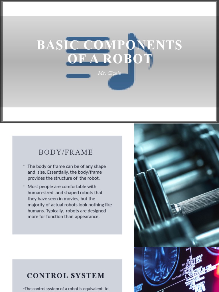 Parts of A Robot | PDF | Technology & Engineering