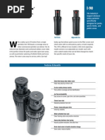 Toro 760 & 780 Series Sprinklers | PDF | Fire Sprinkler System | Valve