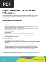 Solar Panel Maintenance Checklist PV PDF | PDF | Photovoltaics ...