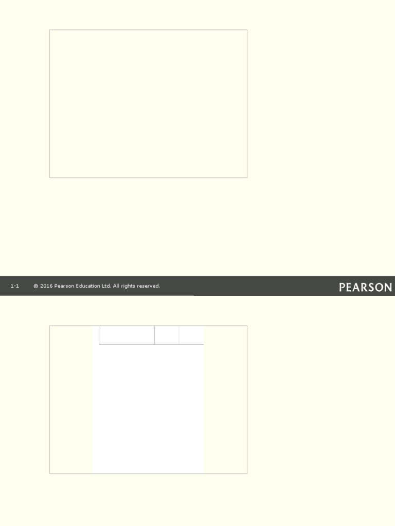 © 2016 Pearson Education Ltd. All Rights Reserved. 1-1 | PDF | Career ...