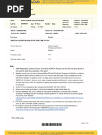 Typhoid Test Report | PDF | White Blood Cell | Blood