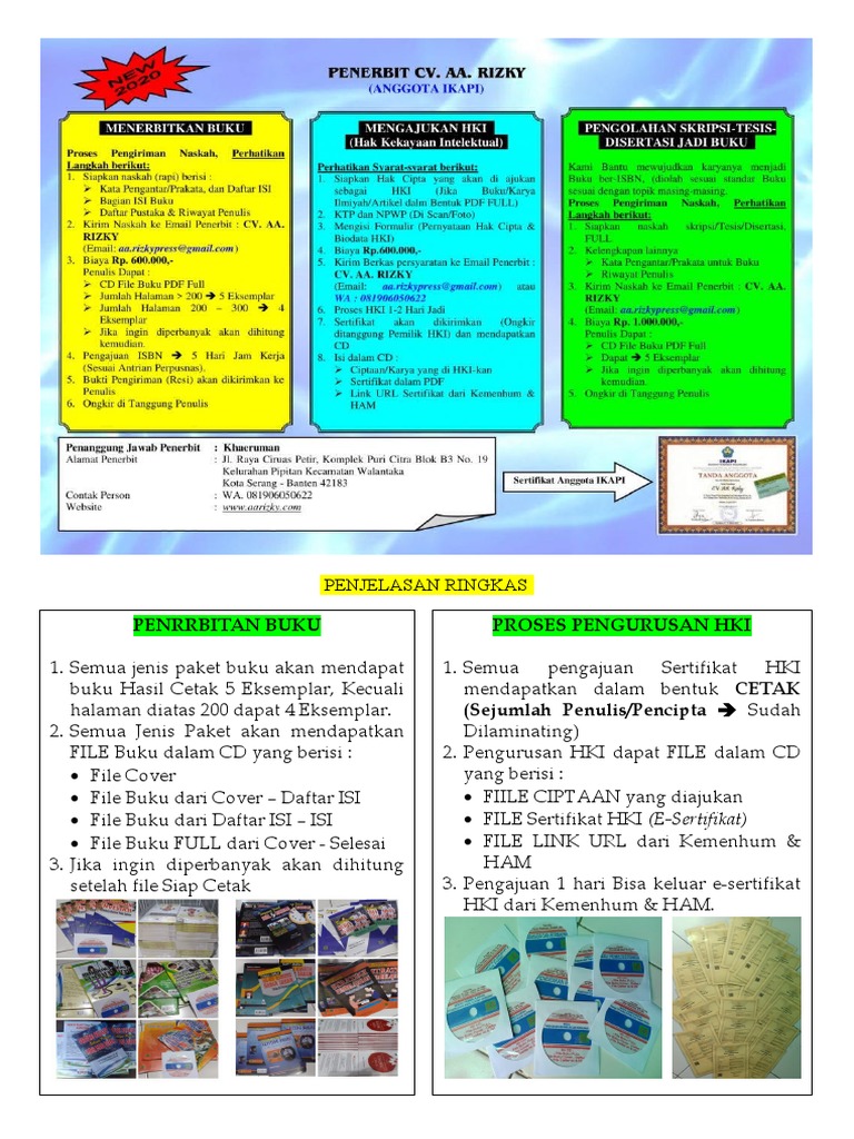 Player Proses Penerbitan Buku Dan HKI | PDF
