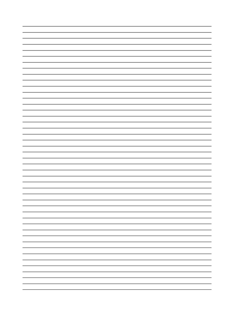 Liniertes Blatt | PDF