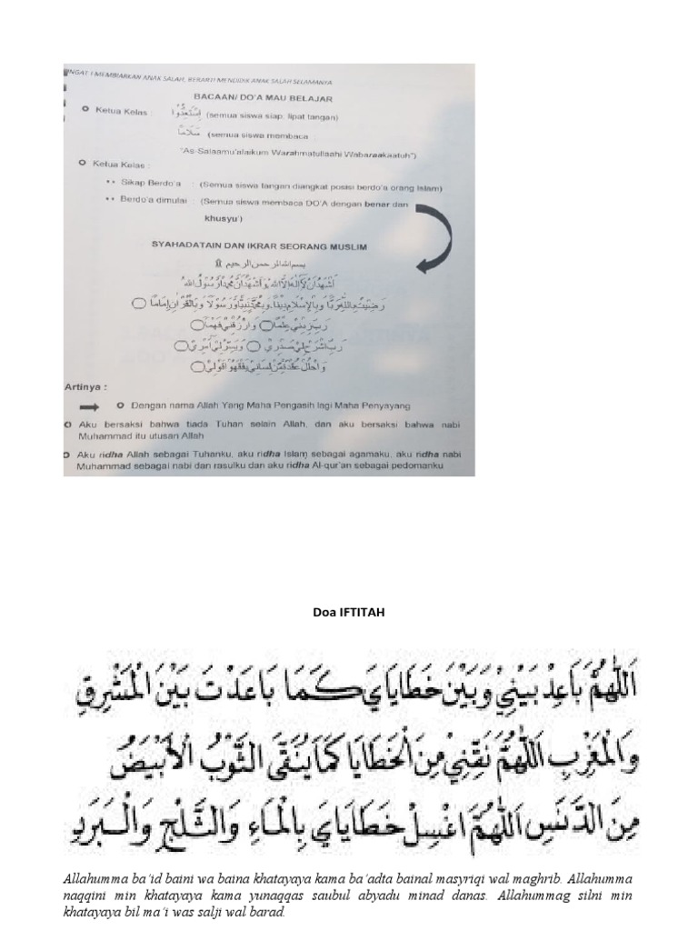Doa Iftitah | PDF