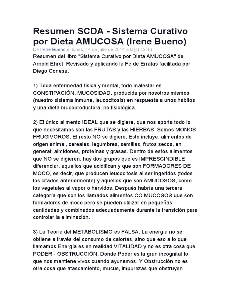Resumen SCDA | PDF | Nicotina | Dieta