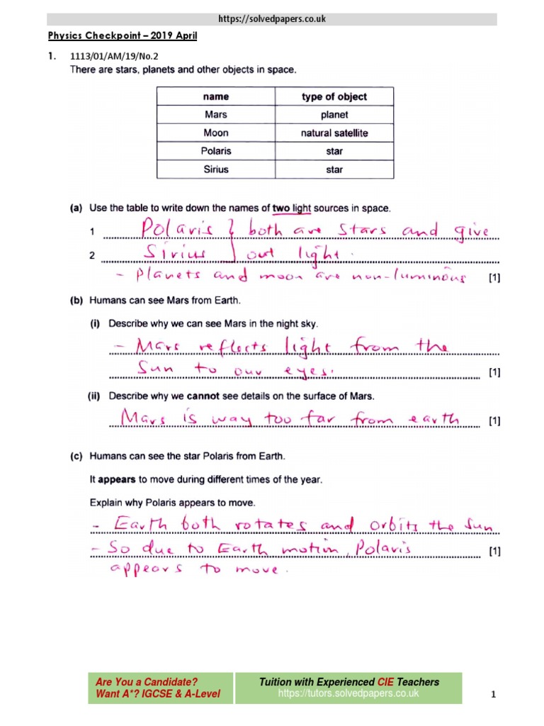 2019A Physics Checkpoint | PDF | Students | Evaluation Methods