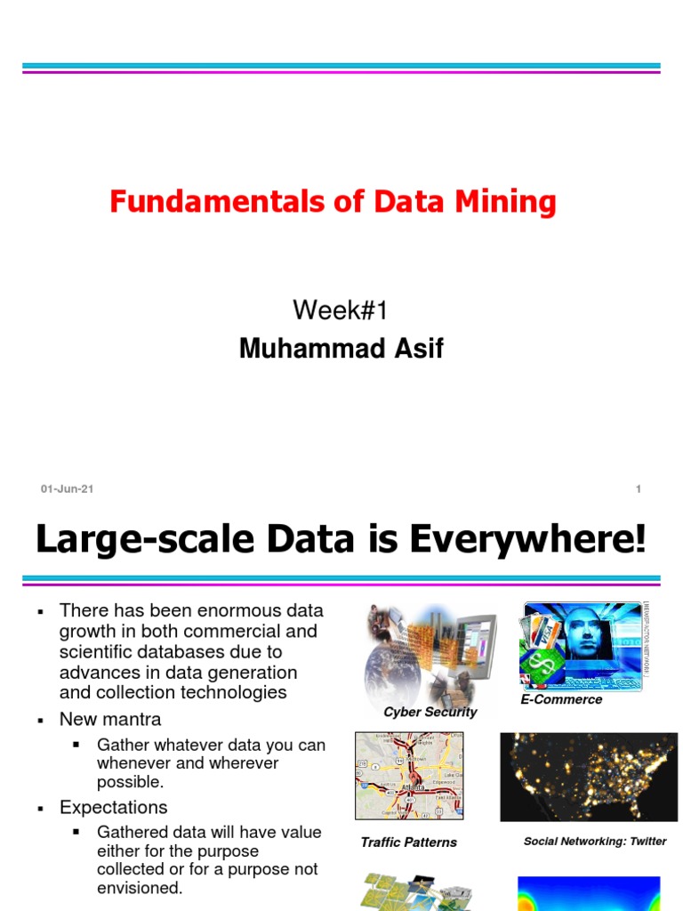 Fundamentals of Data Mining: Muhammad Asif | Download Free PDF | Data Mining | Cluster Analysis