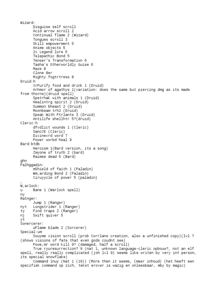 Hgfds | PDF | Dungeons & Dragons | Gary Gygax Games