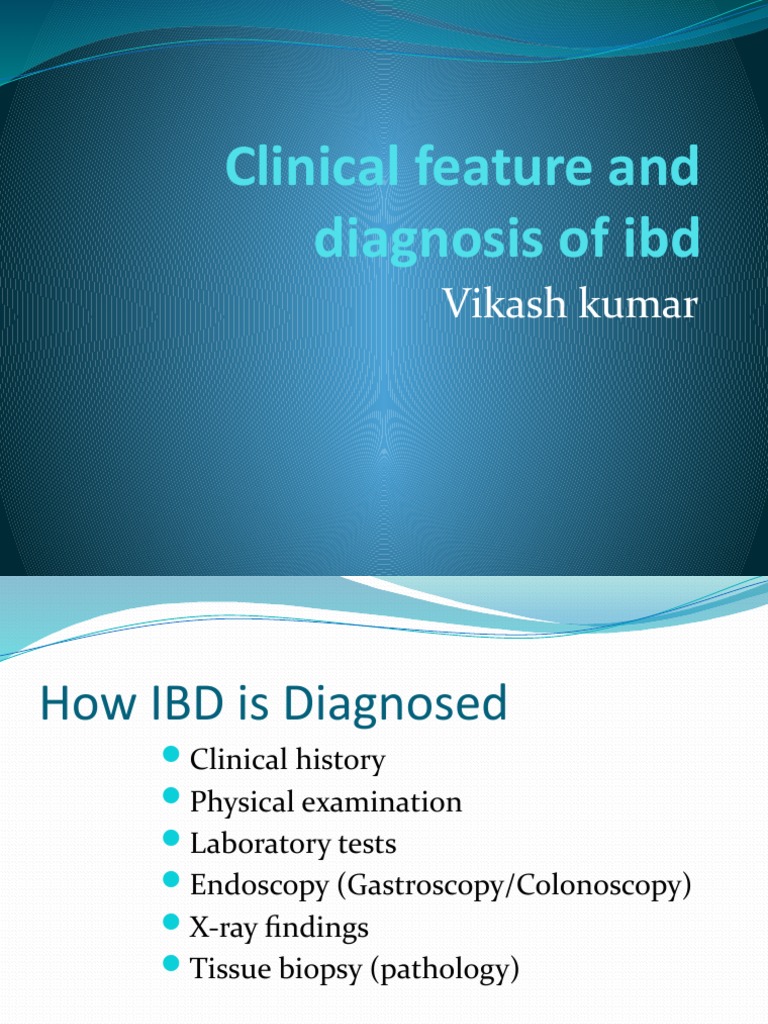 Clinical Feature and Diagnosis of Ibd | PDF | Autoimmune Disease ...
