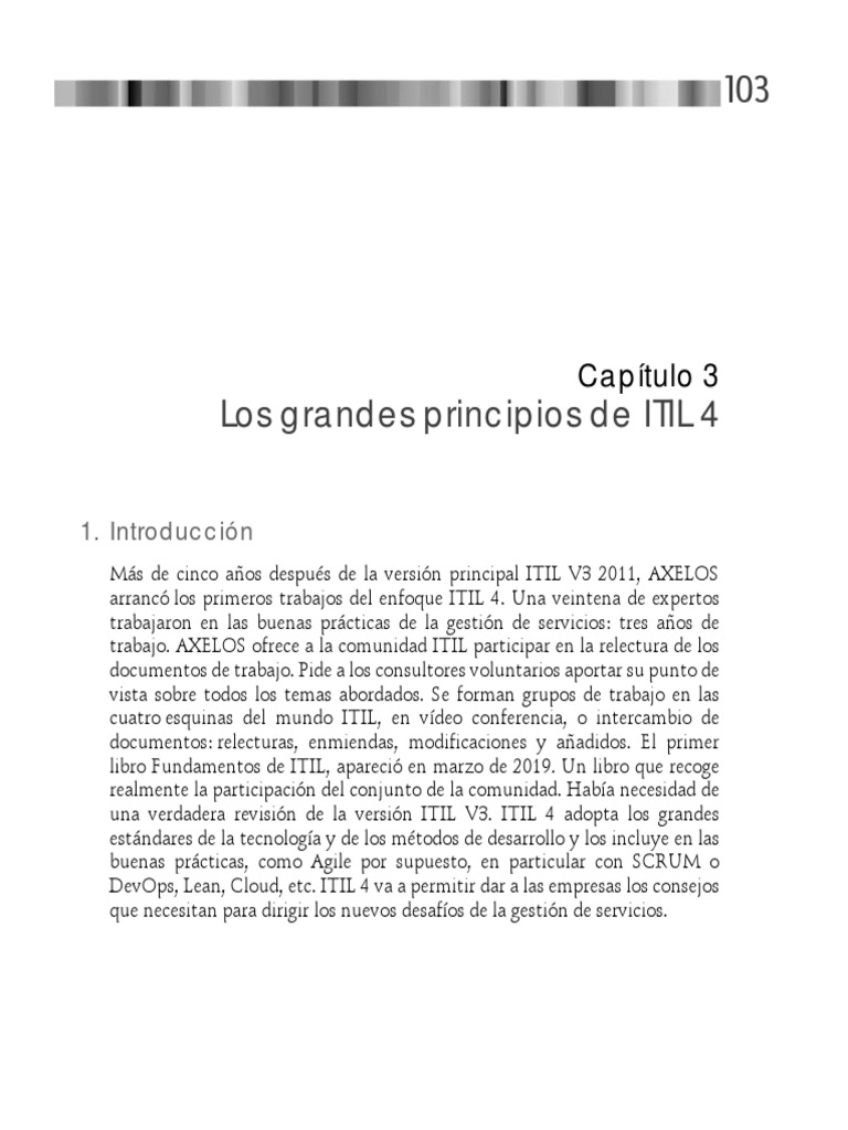 Extracto Del Libro | PDF | Itil | Acuerdo de nivel de servicio