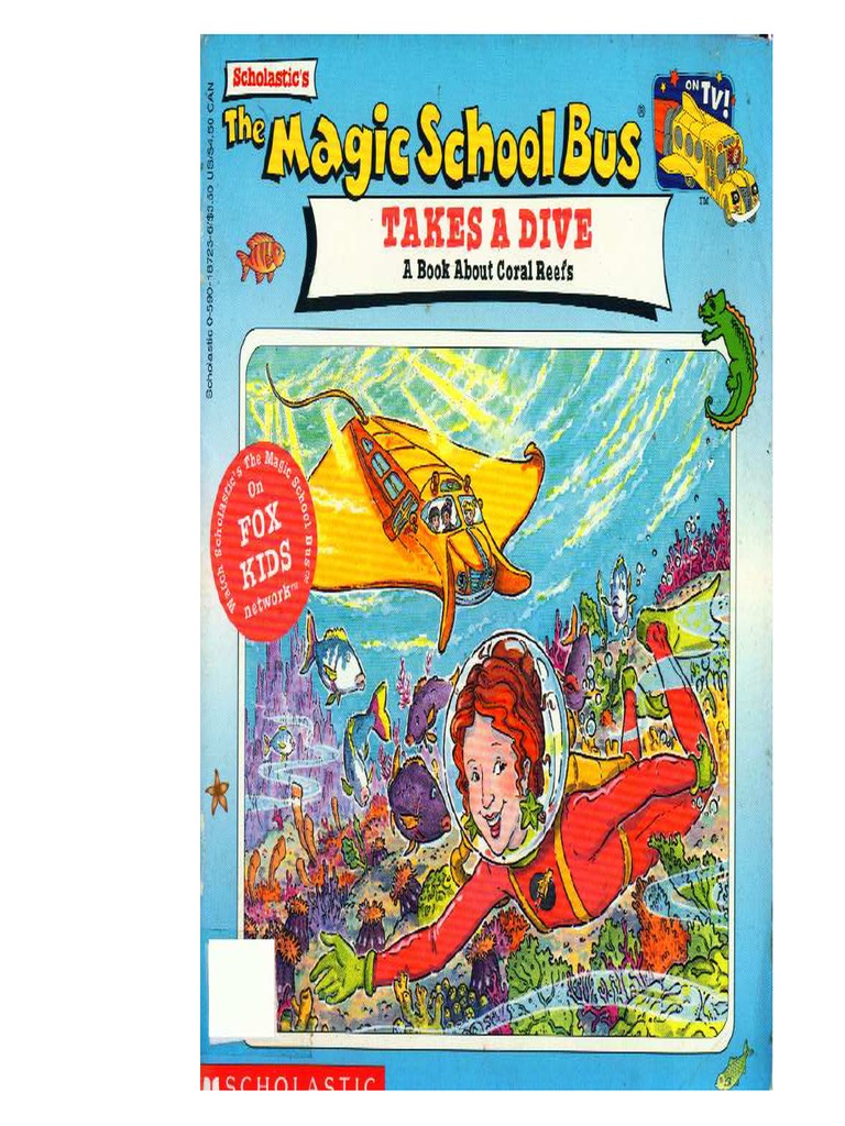 The Magic School Bus Takes A Dive Scholastic Reader | PDF
