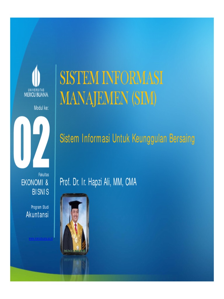 Sistem Informasi Manajemen (TM2) | PDF