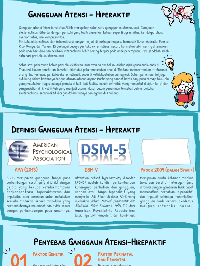 7 - Gangguan Atensi Dan Hiperaktif | PDF