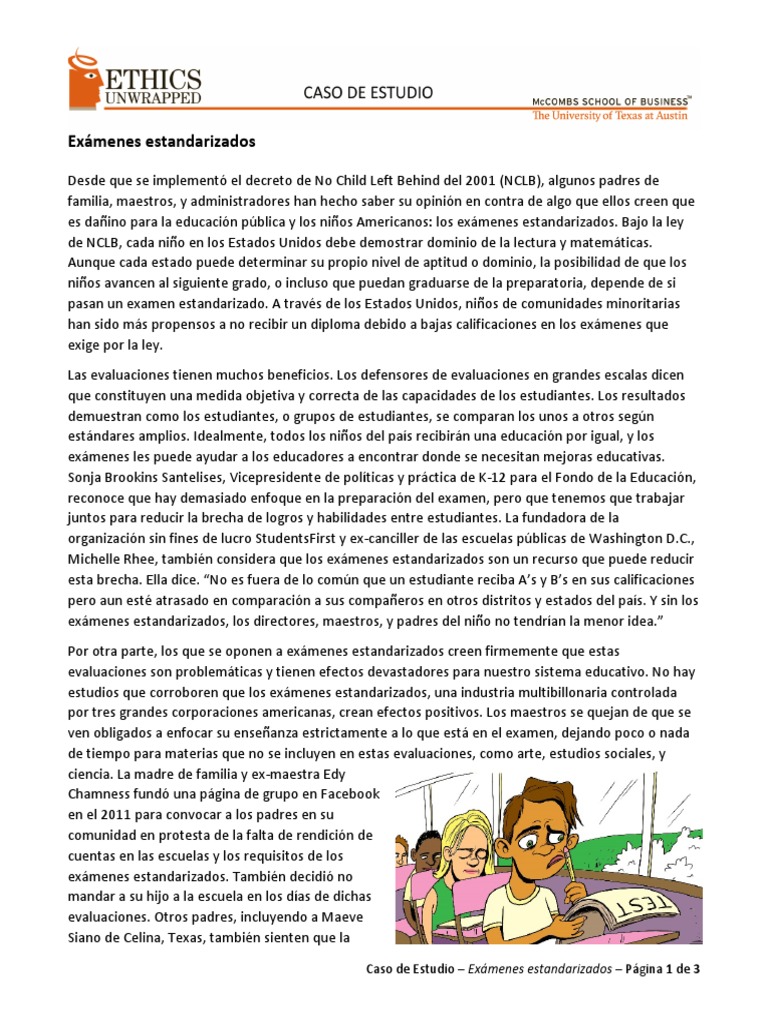 6 Exámenes Estandarizados | PDF | Prueba (evaluación) | Science