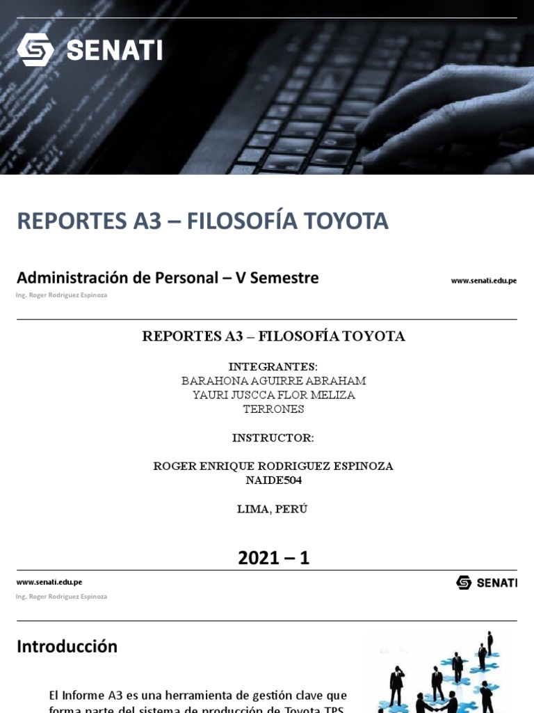 Informe A3 | PDF | Lean Manufacturing | Empresas