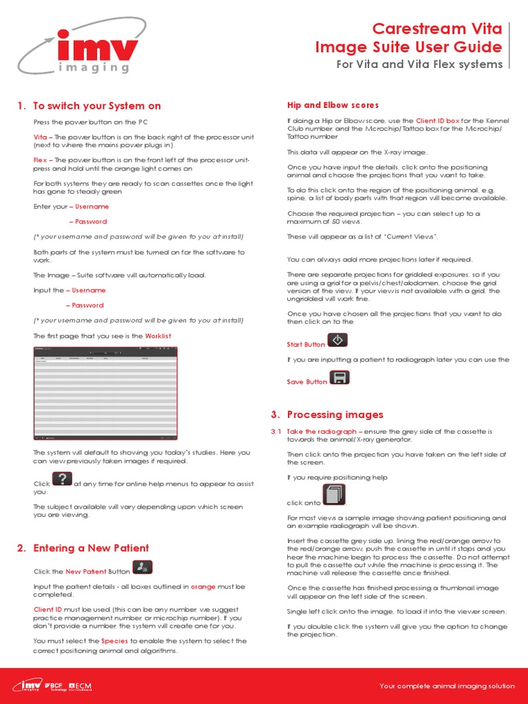 Carestream Image Suite User Guide | PDF | Radiography | Photo Manipulation