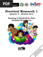 Practical Research 1: Quarter 2 - Module 1: Identifying The Methodology ...