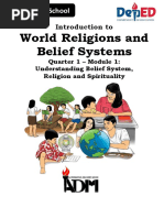 Lesson 1 Concept, Elements and Characteristics of Belief Systems ...