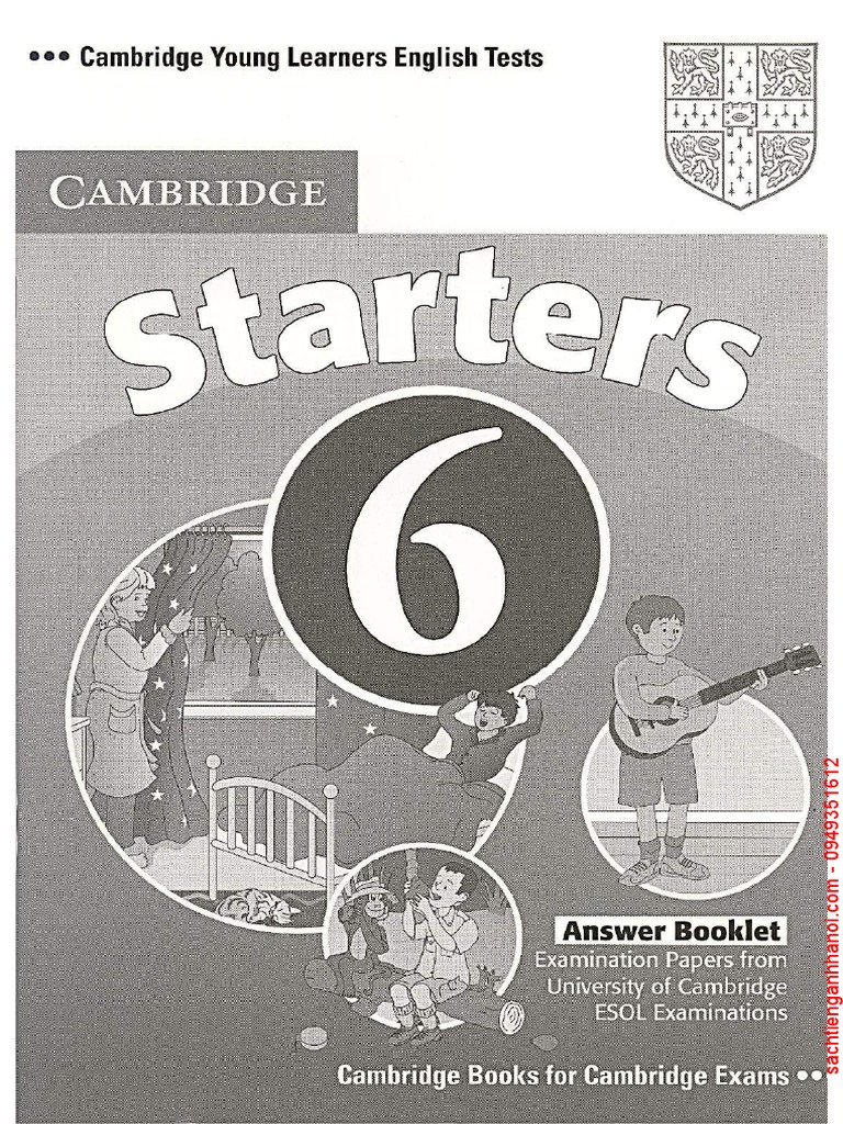 Tests Starters 6 Key | PDF