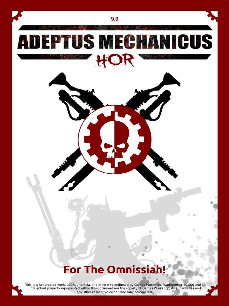Adeptus Mechanicus Codex Overview | PDF | Infantry | Wars & Military