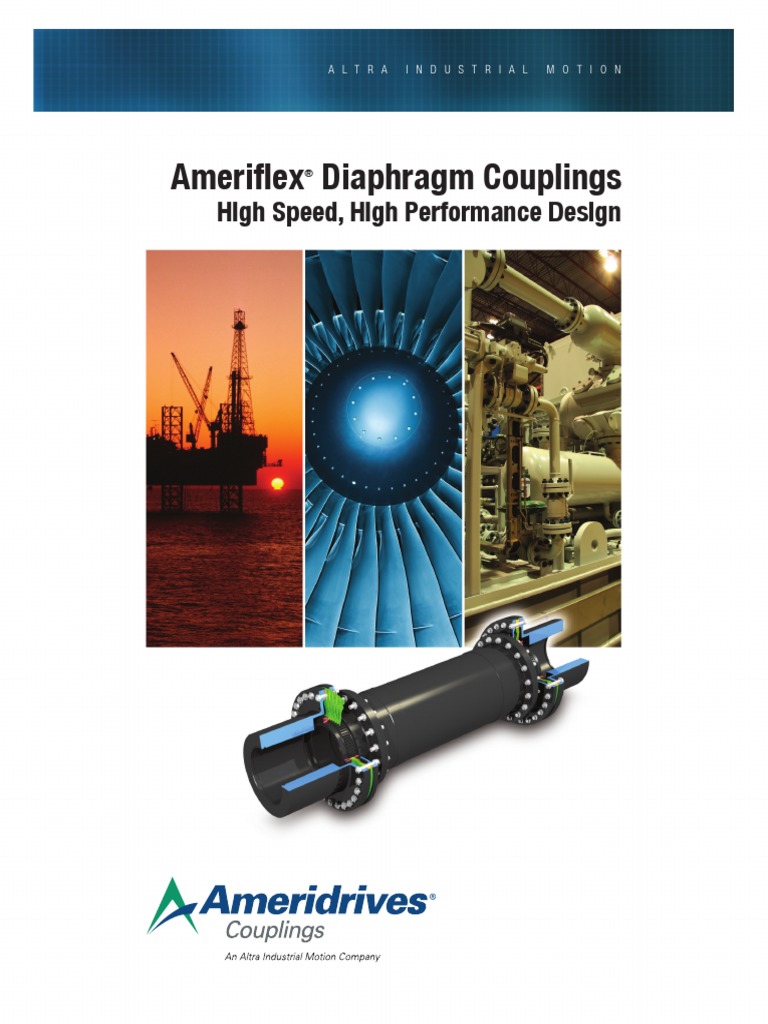 Acople Ameriflex Diaphragm | PDF | Stress (Mechanics) | Screw