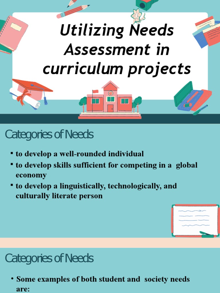 Utilization of Needs Assessement | PDF | Needs Assessment | Educational ...