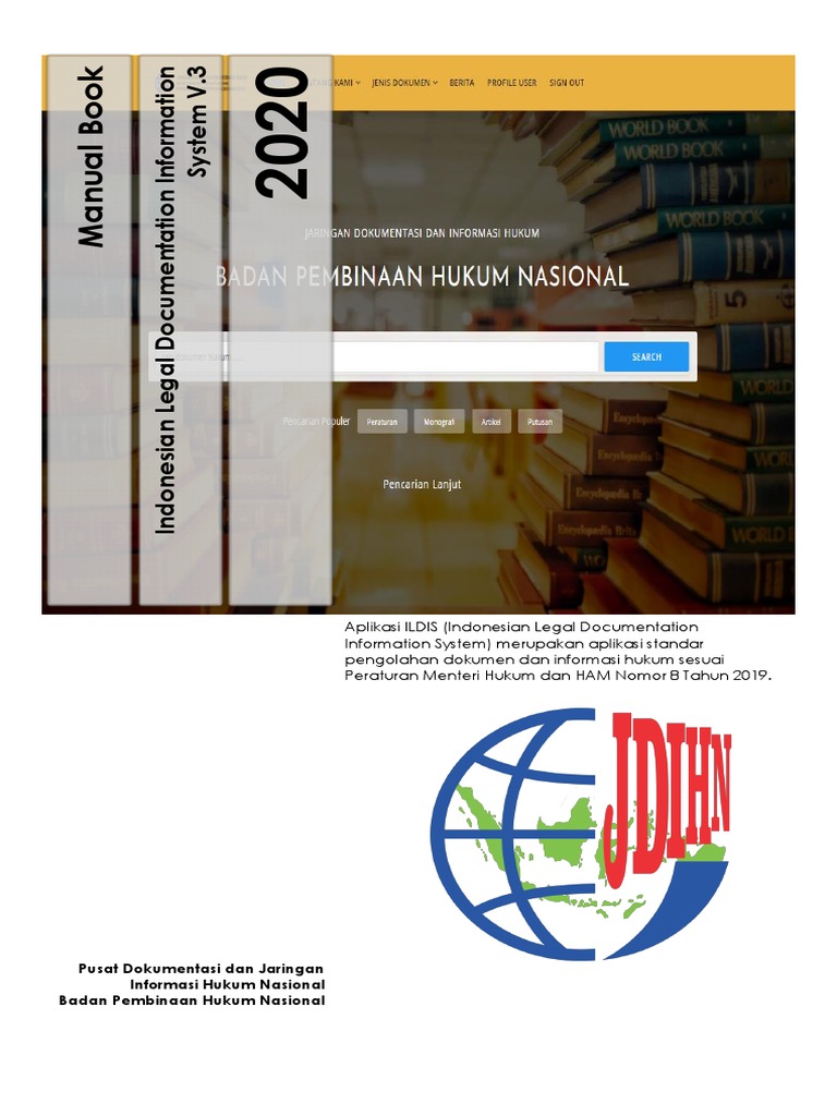 Modul Pengisian Dokumen Pada Aplikasi ILDIS - V3 | PDF