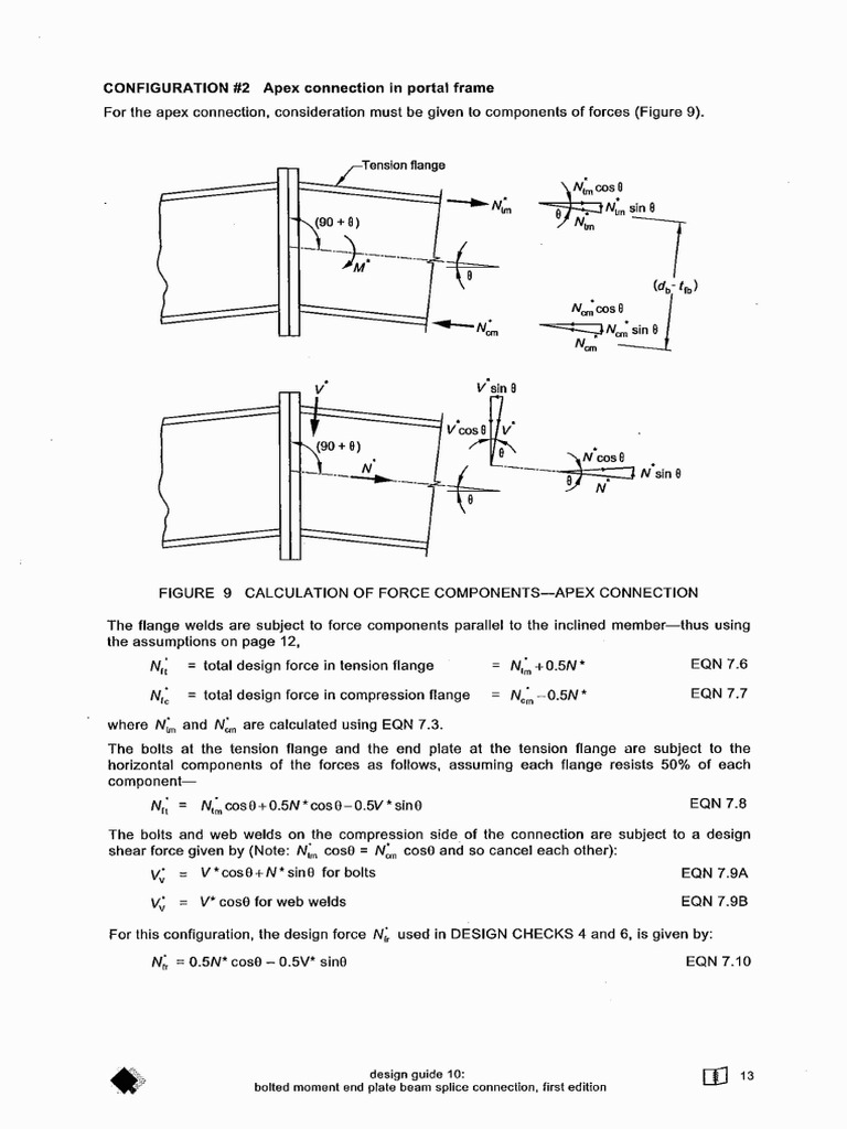 ASI Design Guide 10 - Bolted Moment End Plate Beam Splice Connections ...