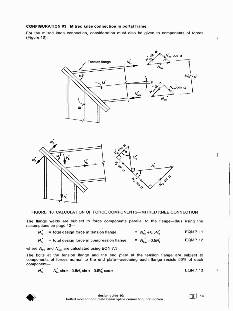 ASI Design Guide 10 - Bolted Moment End Plate Beam Splice Connections ...