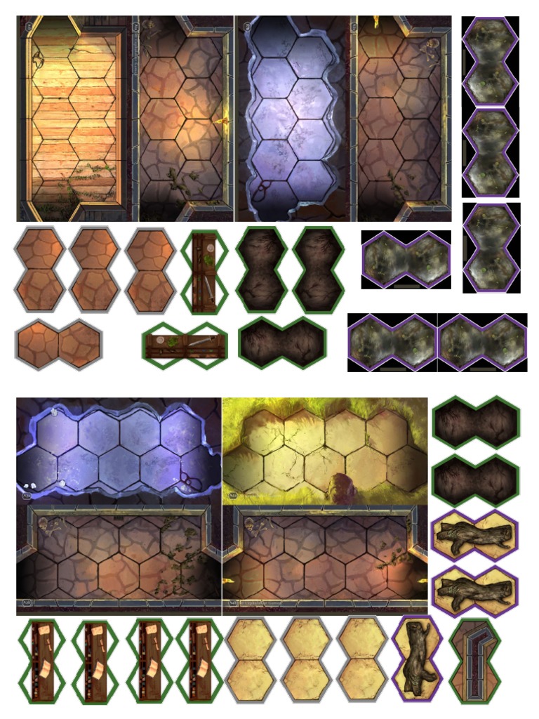 Gloomhaven - Maquetando Tiles | PDF