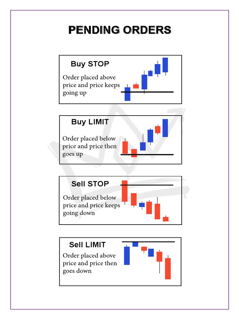 Understanding Pending Orders | PDF