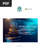 ClassVIII Coding Student Handbook | PDF | Control Flow | Parameter ...