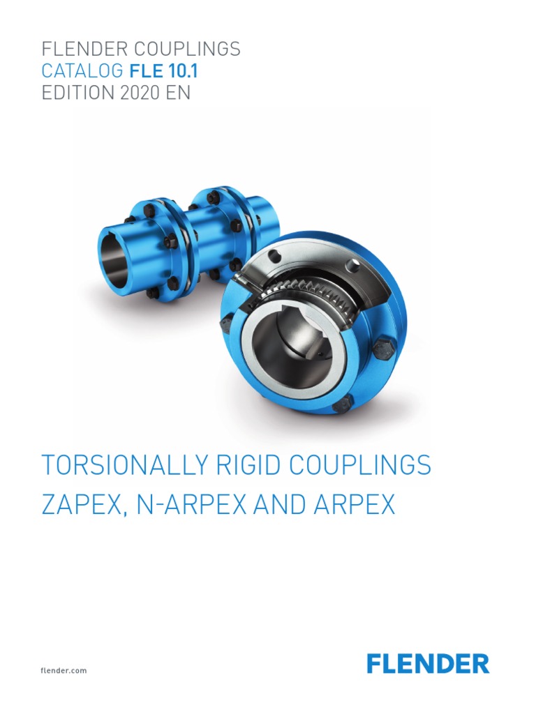 Acople Flender Torsionally Rigid Couplings | PDF | Clutch | Rotation ...