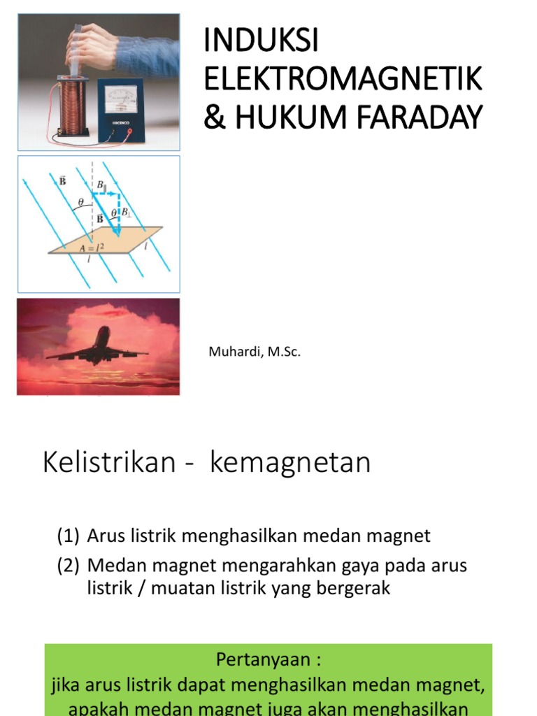 Induksi Elektromagnetik & Hukum Faraday | PDF | Sains & Matematika