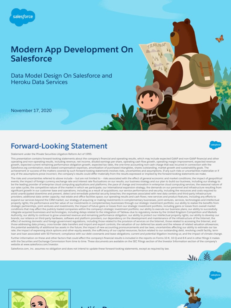 Modern App Development On Salesforce - Data Model Design Contd | PDF ...