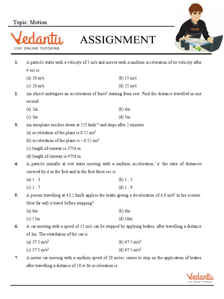 Motion 4 | PDF | Acceleration | Physical Phenomena