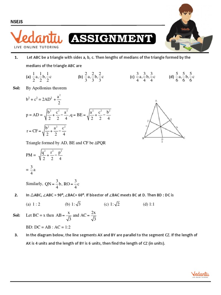 Nsejs Geometry Sa4 | PDF | Area | Triangle