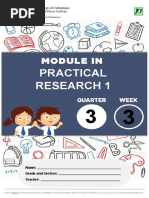 Practical Research 1 Quarter 1 Module 1 Nature and Inquiry of Research ...