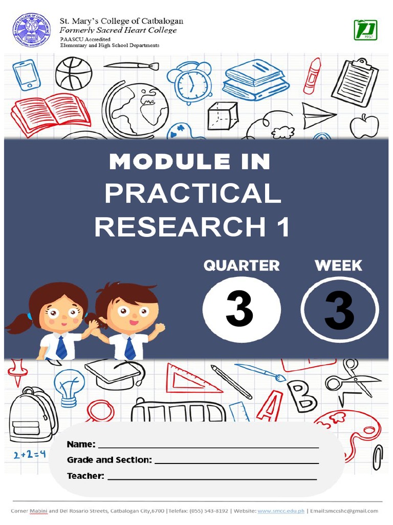 Practical Research 1 Practical Research 1 | PDF | Observation | Data
