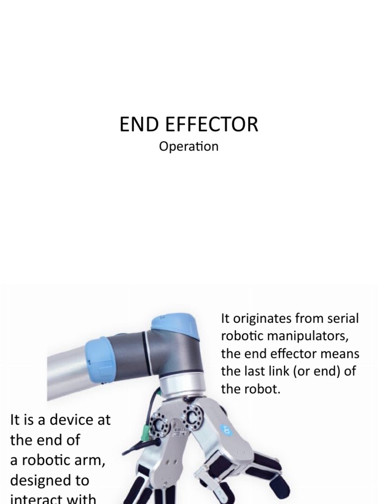 End Effector | PDF | Home & Garden | Computers